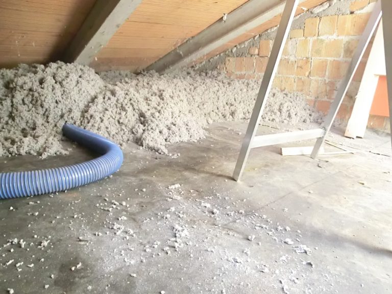 Isolamento termico con fibra di cellulosa - Habito srl - Scorzé Venezia