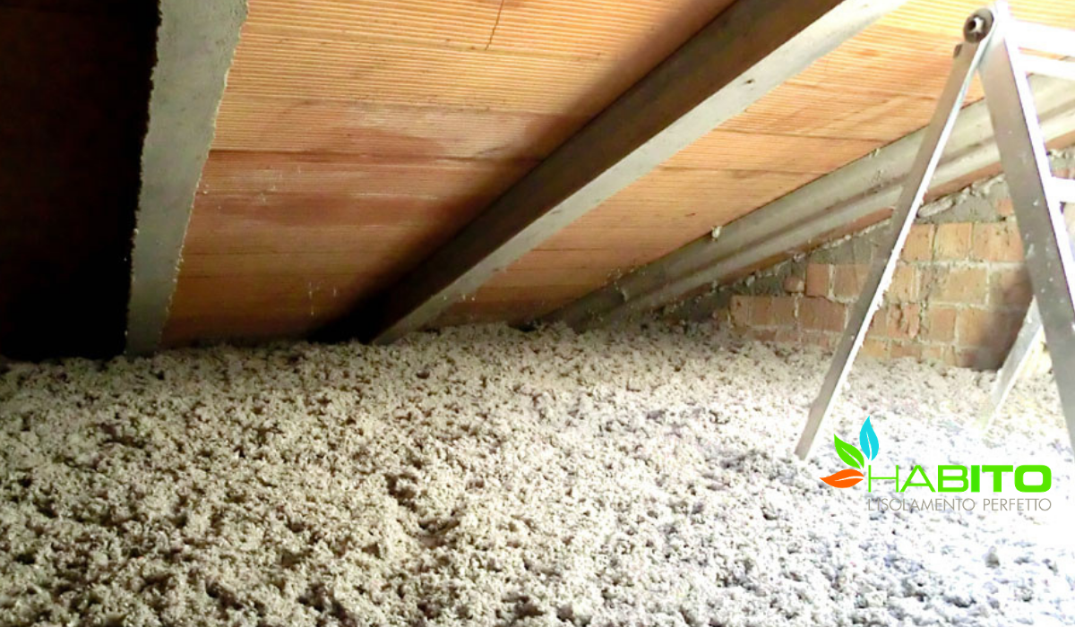 Isolamento termico del sottotetto con Isofloc® - Habito Srl